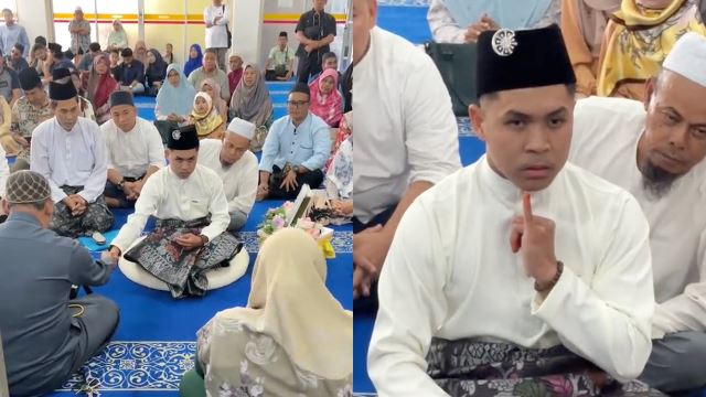 Malaysian Touched After OKU Groom's Heartfelt Sign Language Wedding ...
